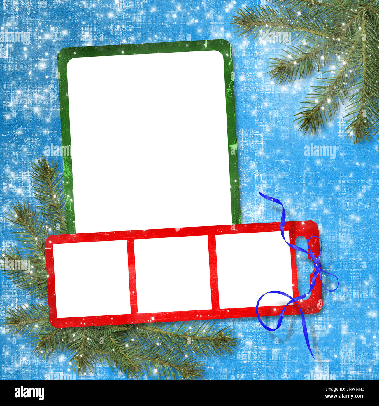 Card for photos on the bright background Stock Photo - Alamy