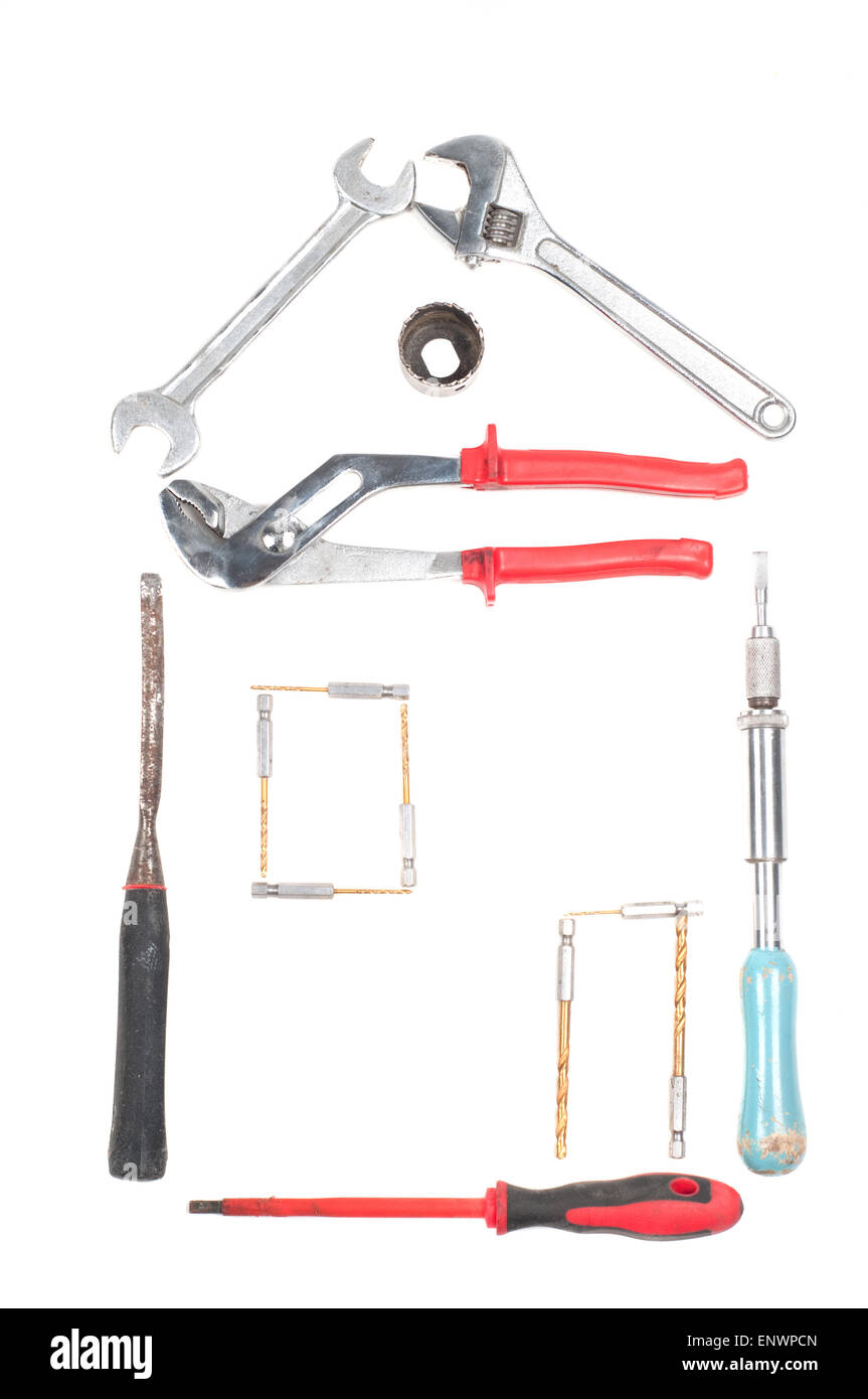 Building tools construction hardware hi-res stock photography and ...