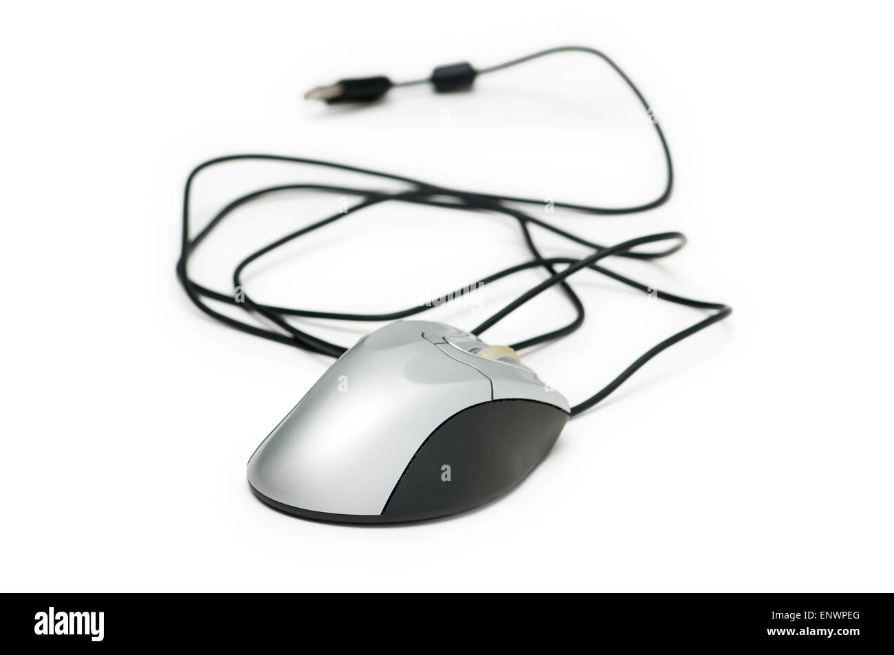 Computer mouse isolated on the white background Stock Photo - Alamy