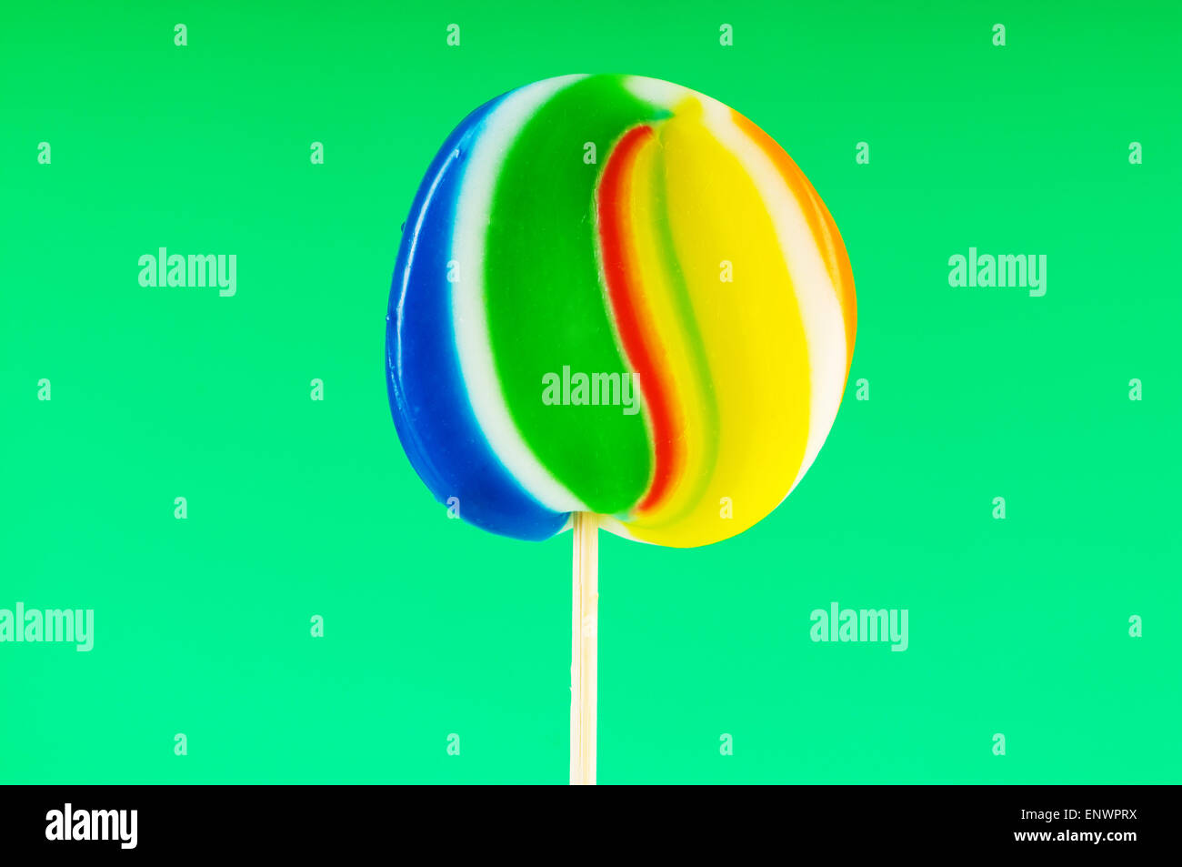 Colourful lollipop against the colourful background Stock Photo - Alamy