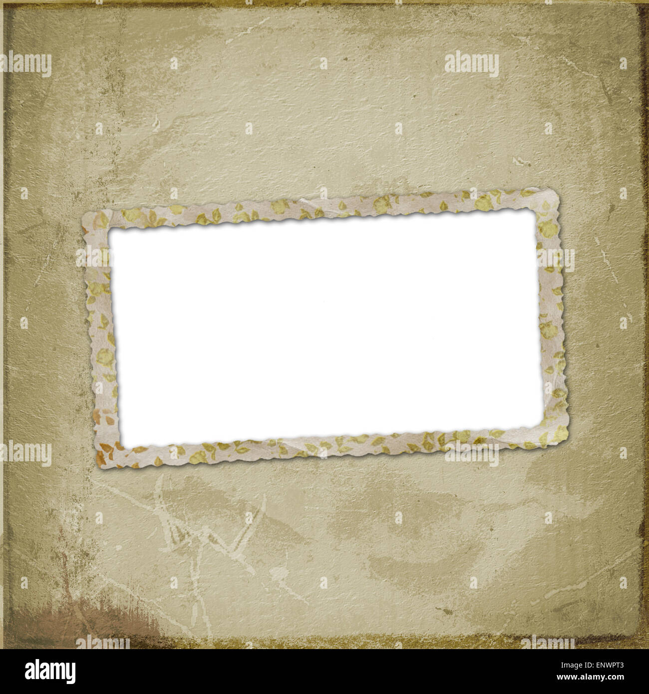 Grunge page for photo or invitation on the ancient background Stock ...