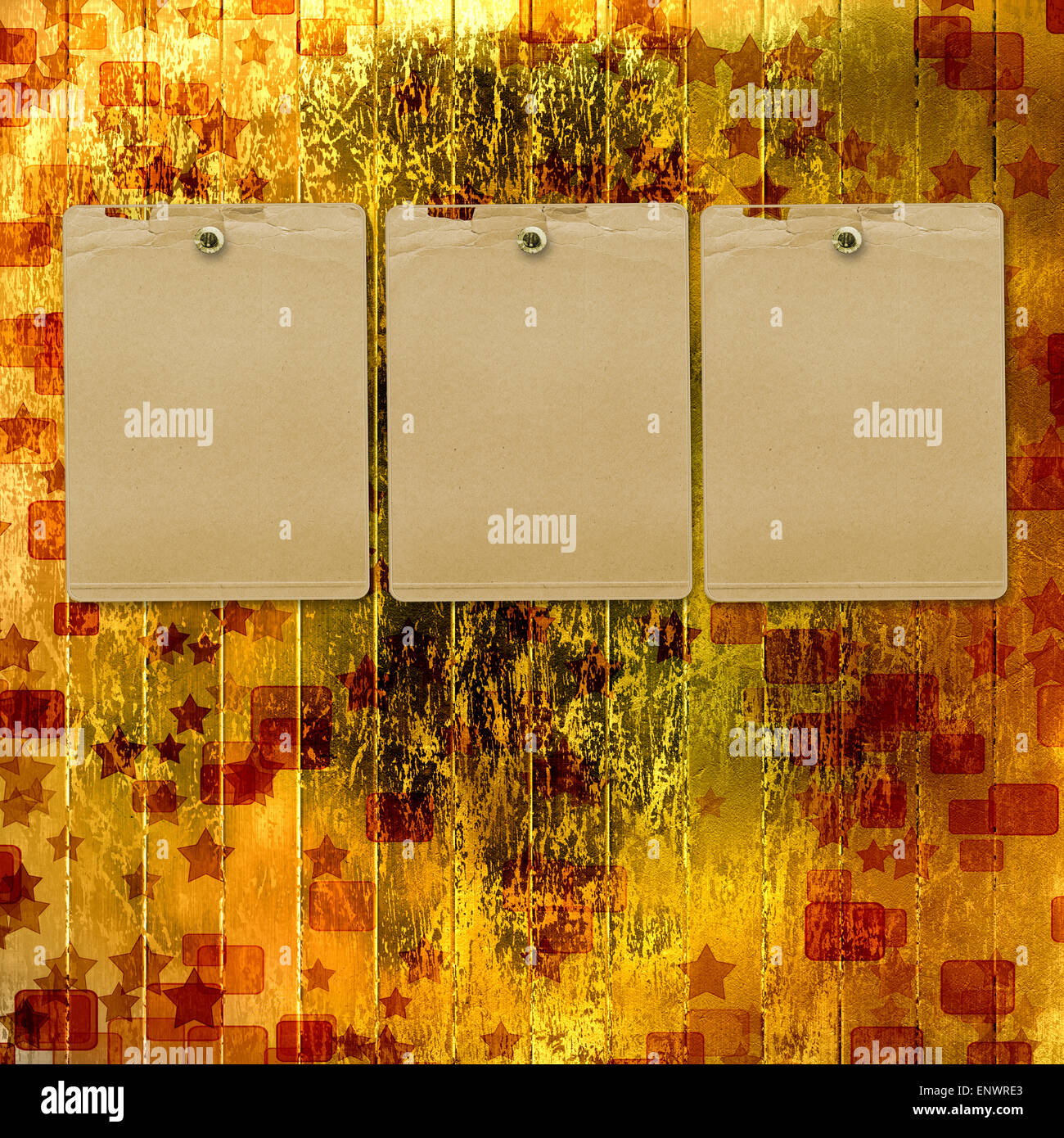 Old grunge frames on the blur boke background Stock Photo - Alamy