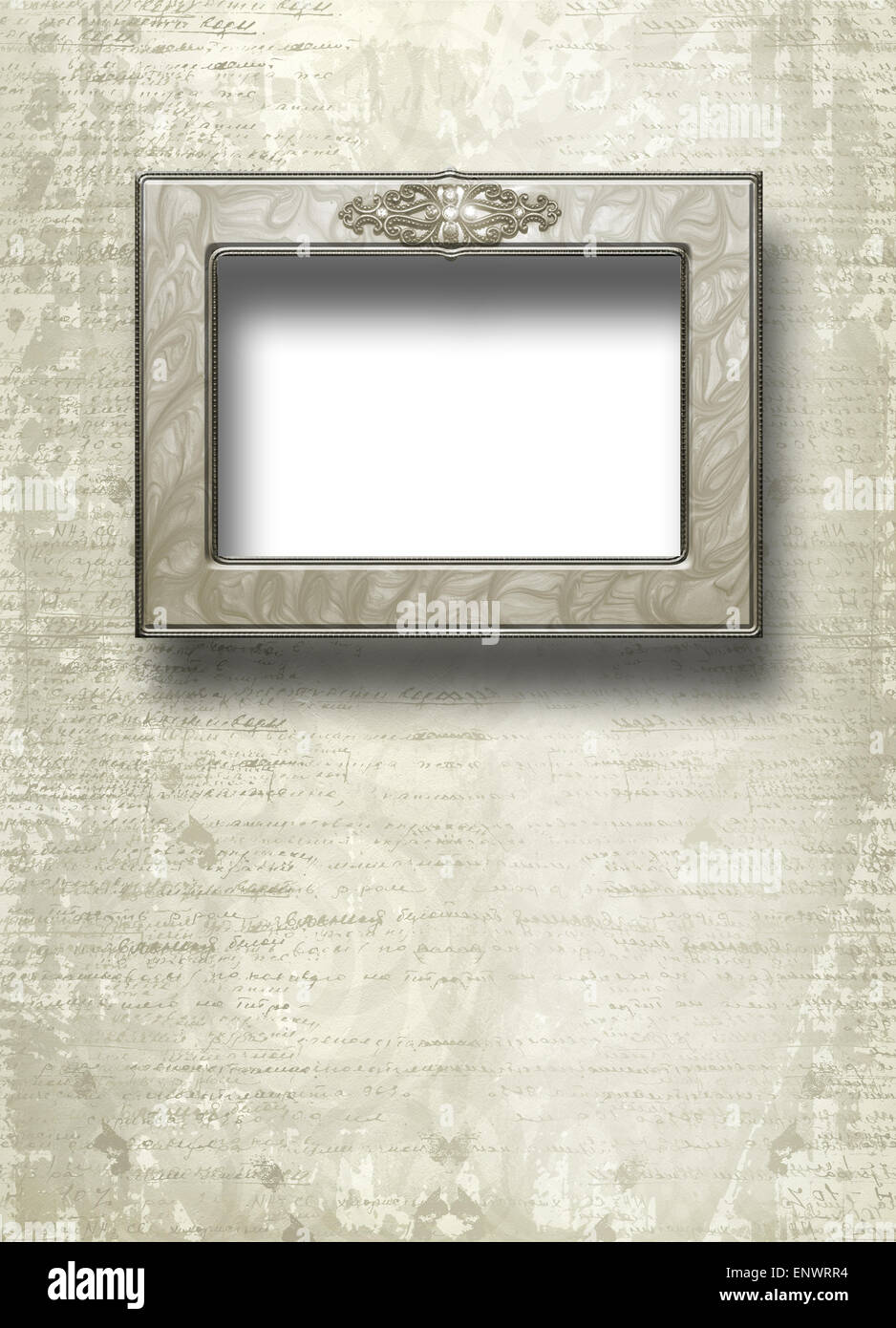 Grunge papers design in scrapbooking style with frame Stock Photo - Alamy