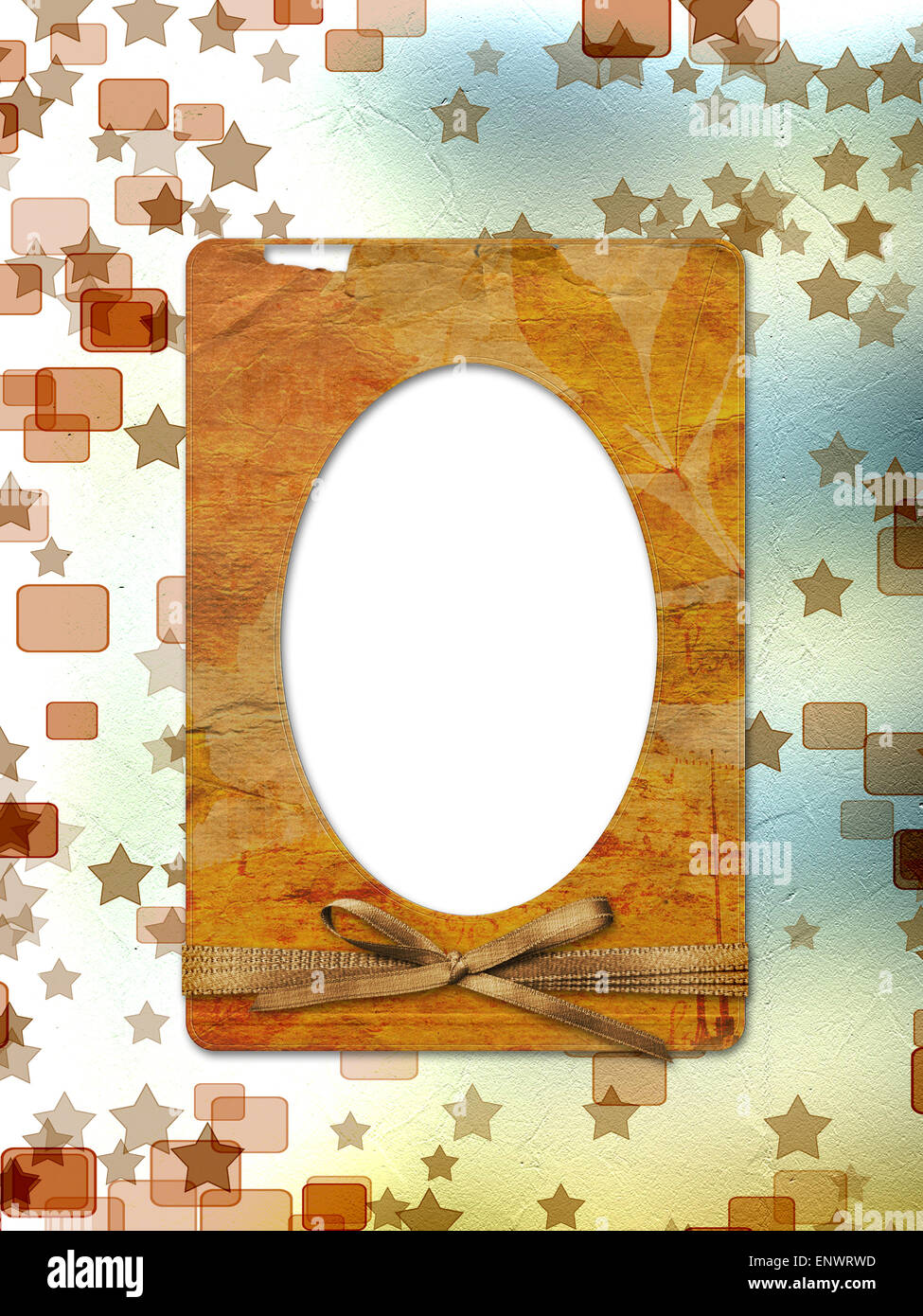 Old grunge frames on the blur boke background Stock Photo - Alamy