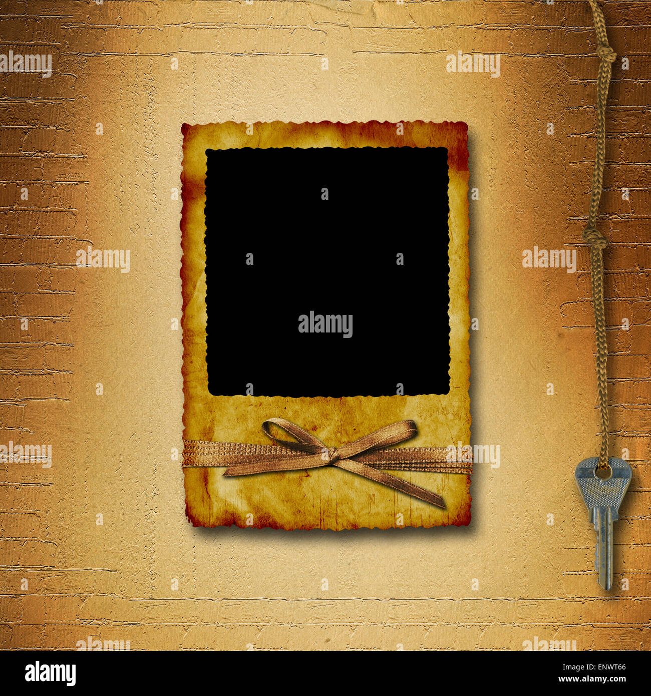 Old grunge slides on the ancient paper background Stock Photo - Alamy
