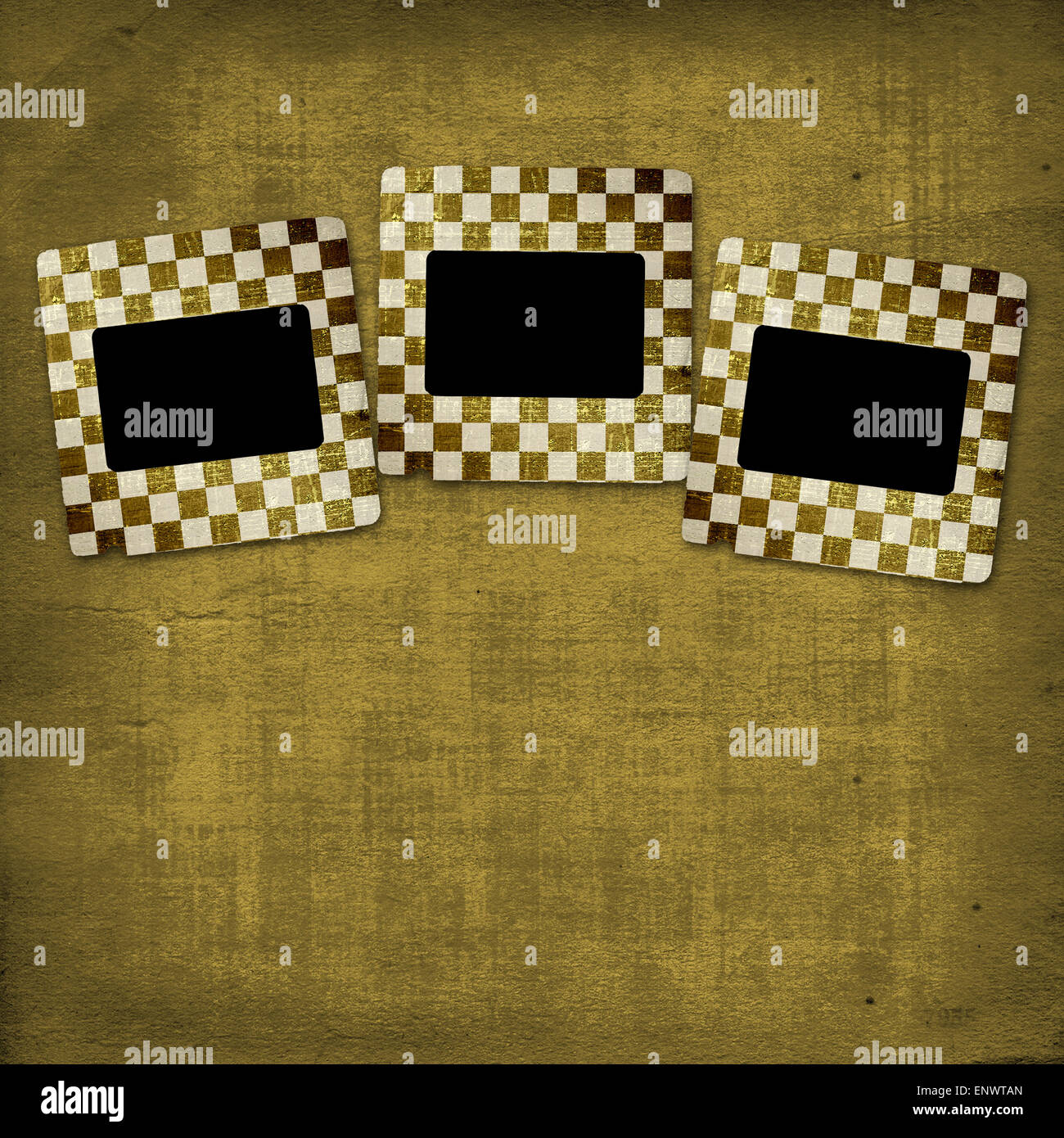 Old grunge slides on the ancient background Stock Photo - Alamy