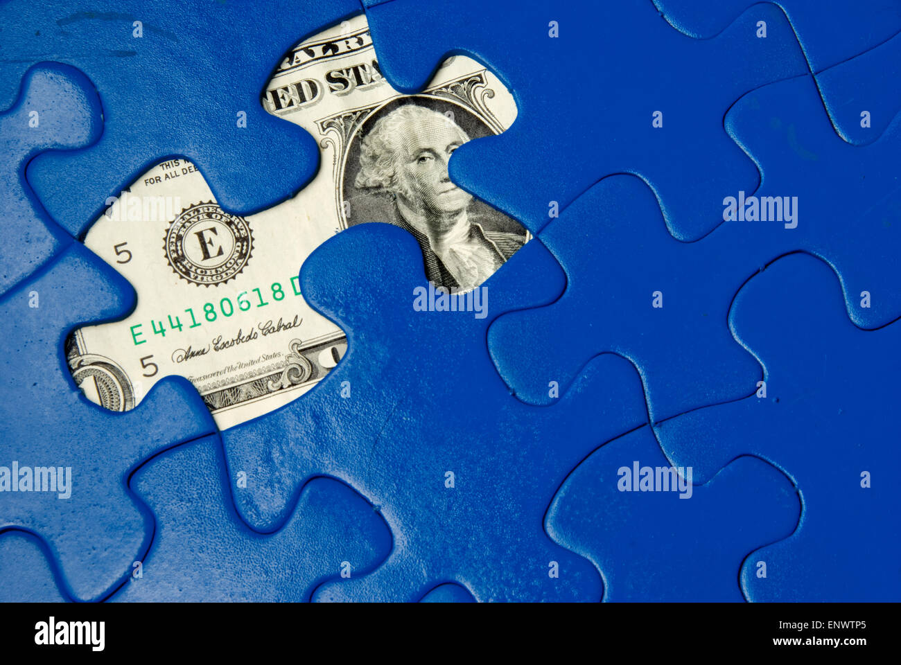 Money jigsaw puzzle hi-res stock photography and images - Alamy