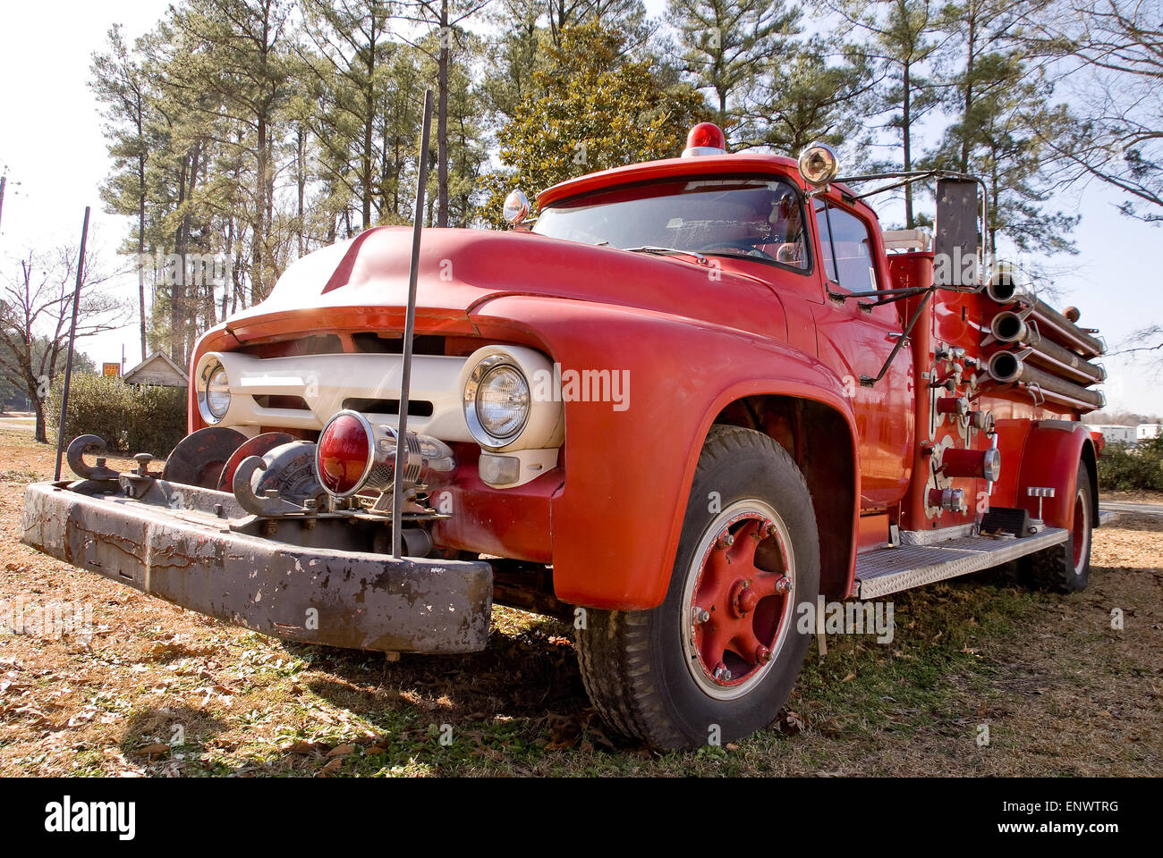 Antique fire hose hi-res stock photography and images - Alamy