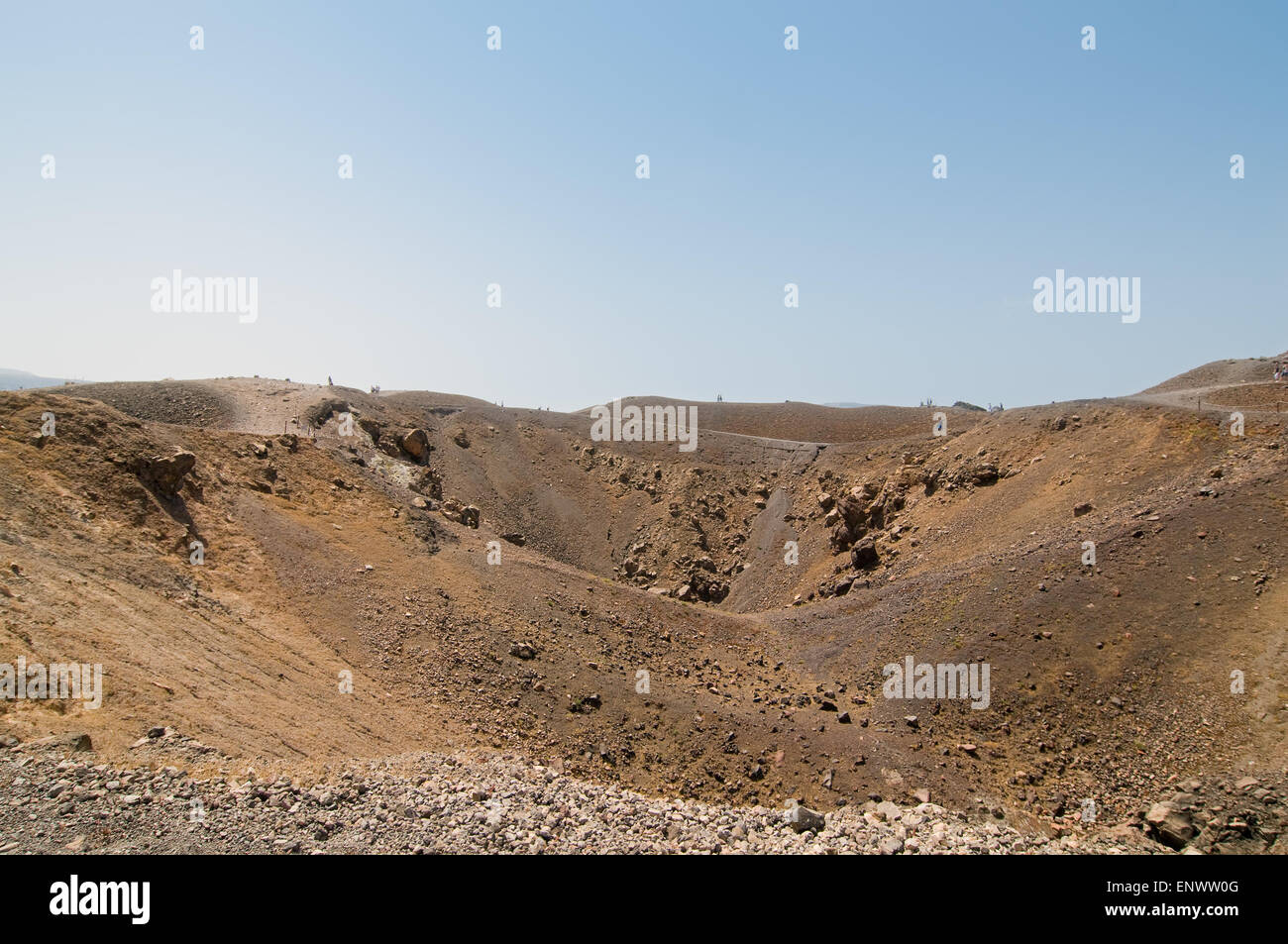 Santorini volcano hi-res stock photography and images - Alamy