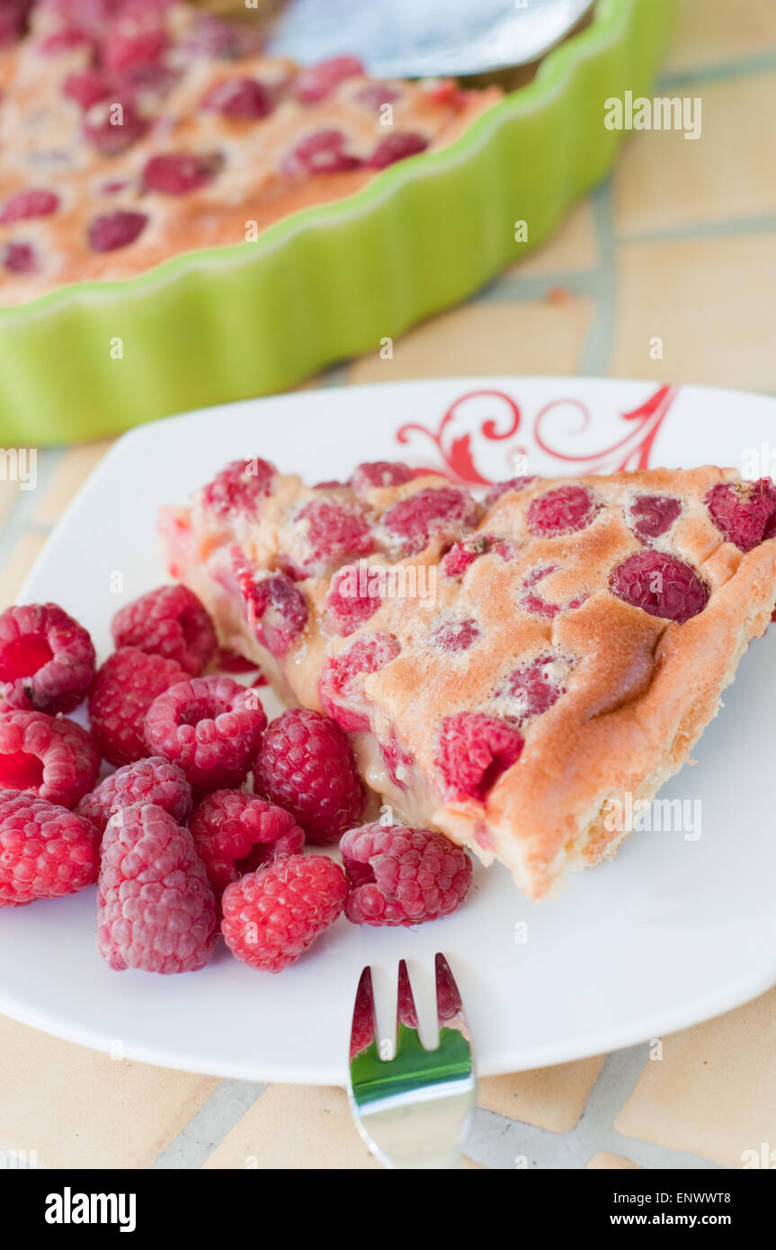Raspberry pie slice hi-res stock photography and images - Alamy