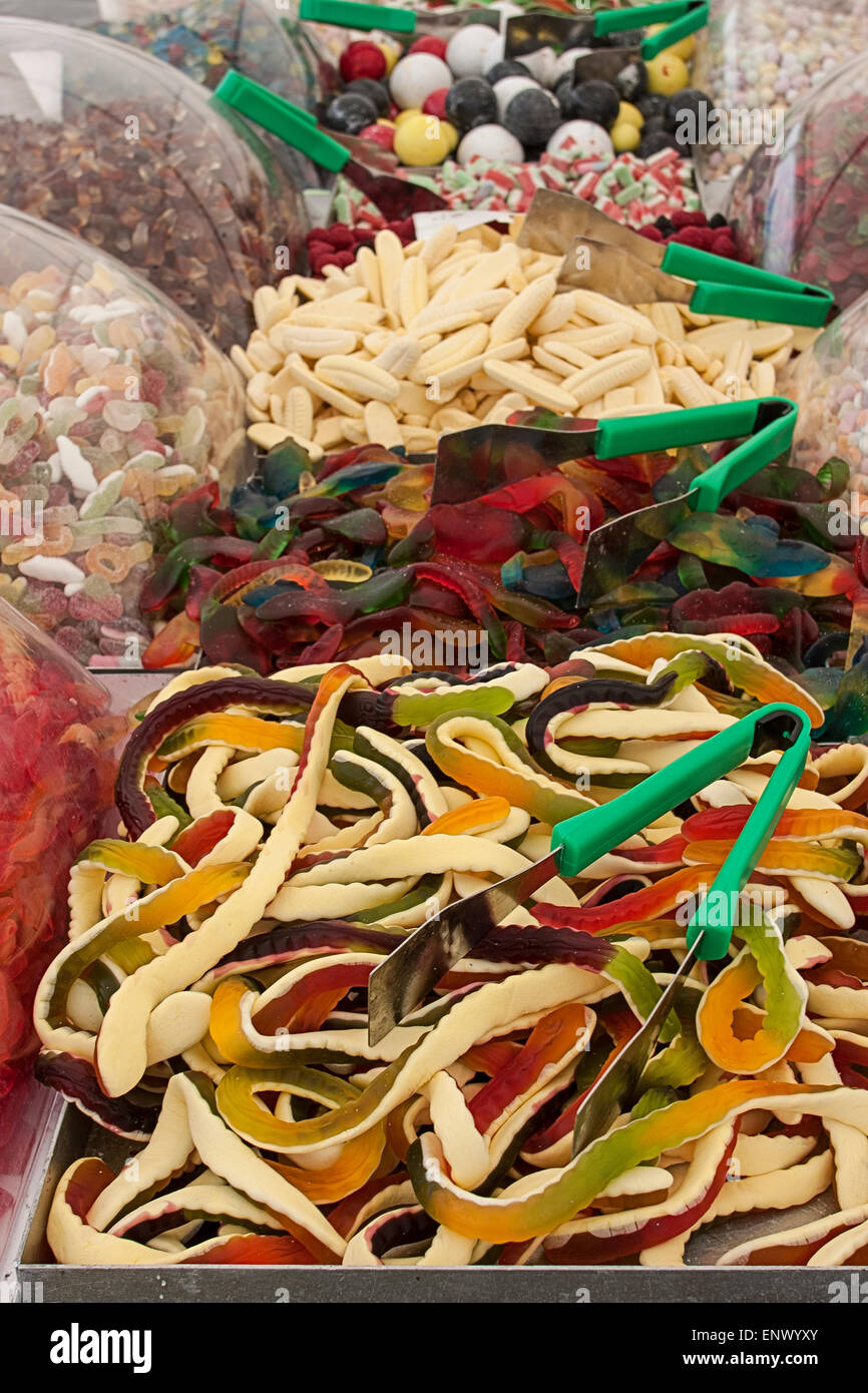 Trays of sweets hi-res stock photography and images - Alamy