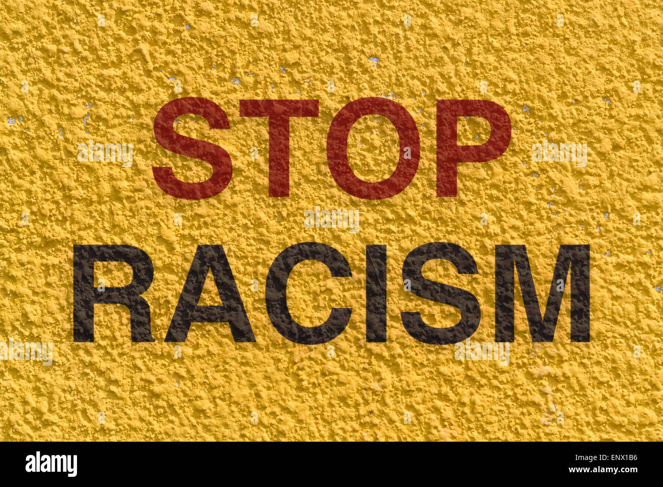 Appeal to stop racism and achieve equality among the races in the world ...