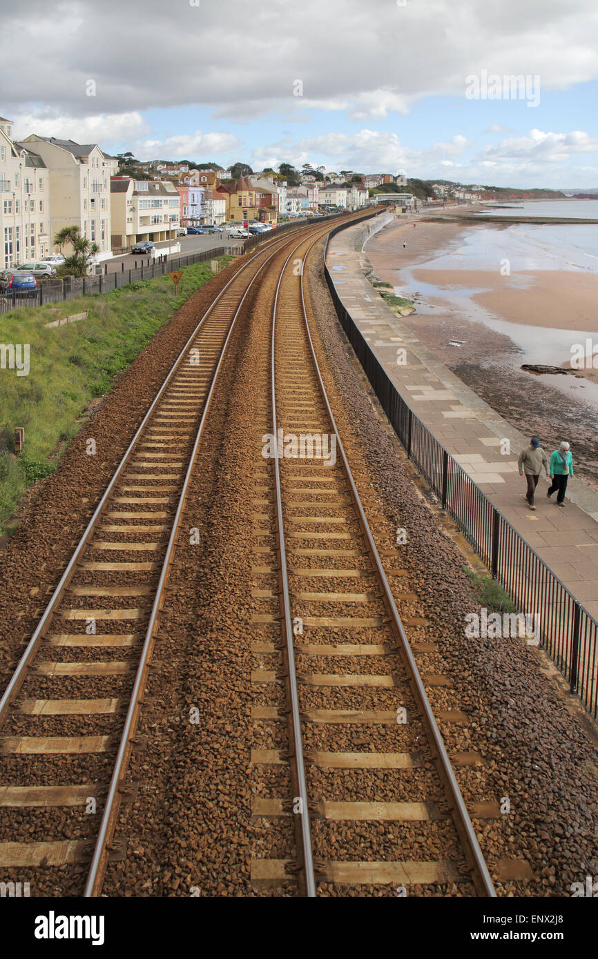 Dawlish railway hi-res stock photography and images - Alamy