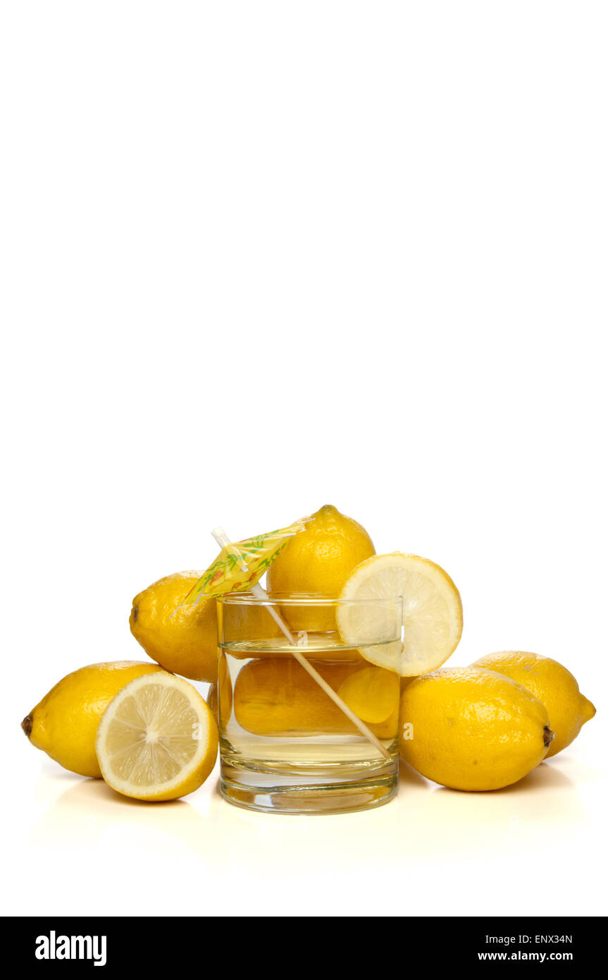 Natural lemonade organic lemonade Cut Out Stock Images & Pictures - Alamy