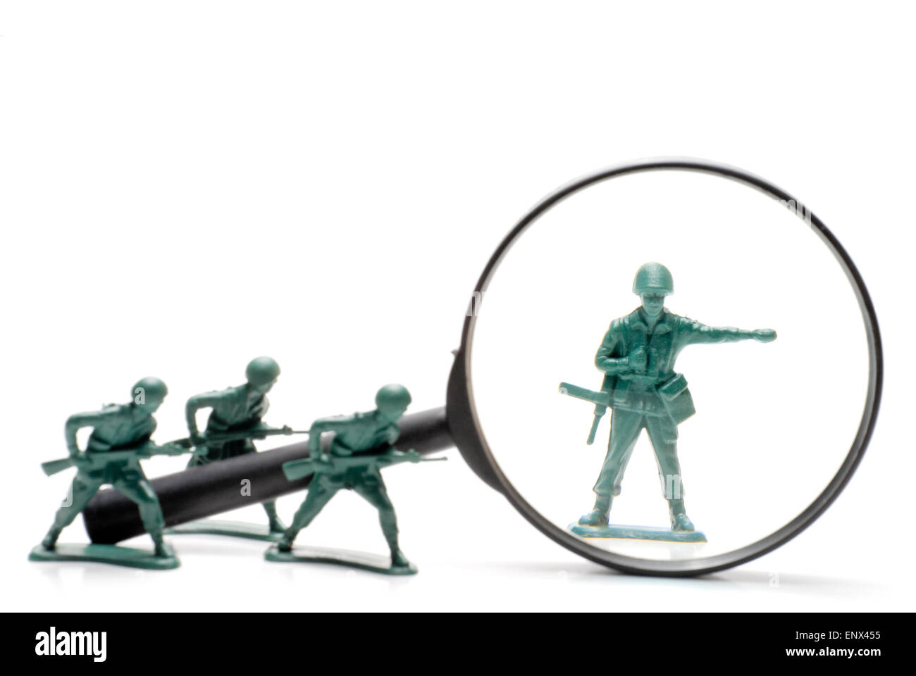 Army men Cut Out Stock Images & Pictures - Alamy
