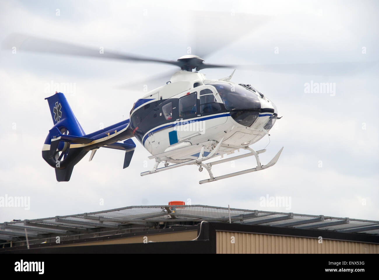 Life Flight Helecopter Stock Photo - Alamy