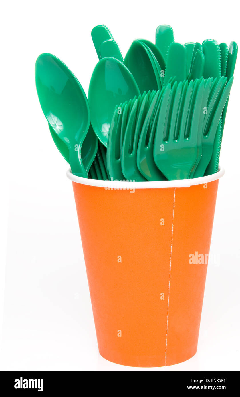 Plastic dining spoons hi-res stock photography and images - Alamy