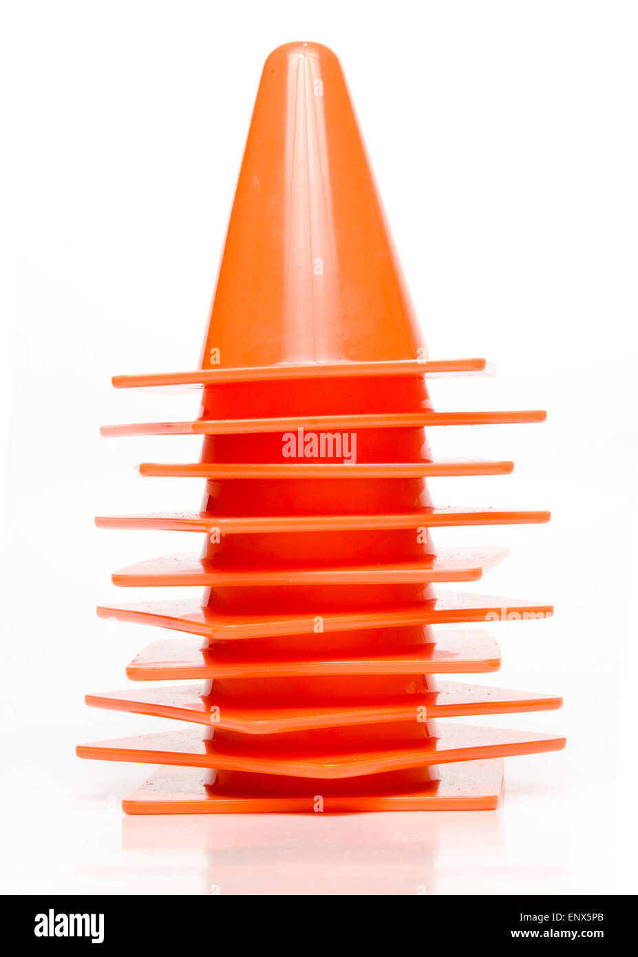 Hazard warning cones hi-res stock photography and images - Alamy