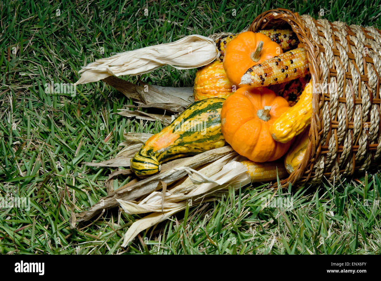 Cornucopia hi-res stock photography and images - Alamy