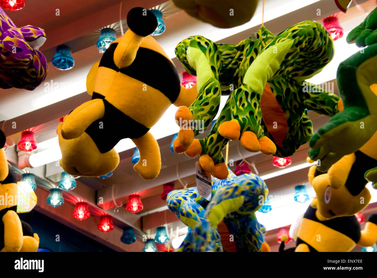 Carnival game win stuffed animals hi-res stock photography and images ...
