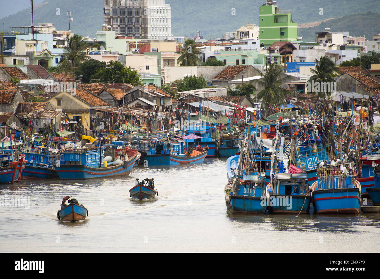 Harbour - Nha Tranf, Vietnam Stock Photo - Alamy