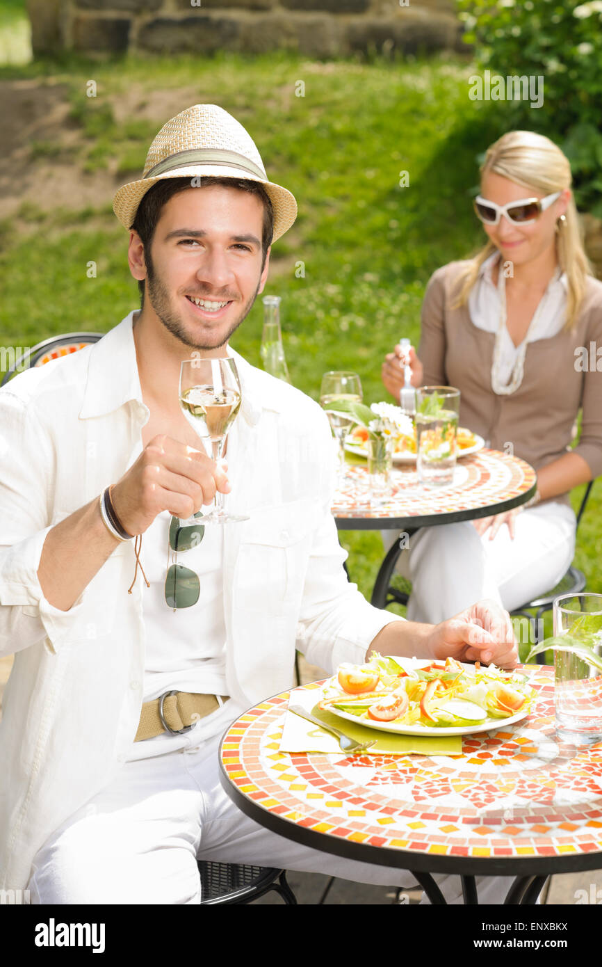 Italian elegant young people dining hi-res stock photography and images ...