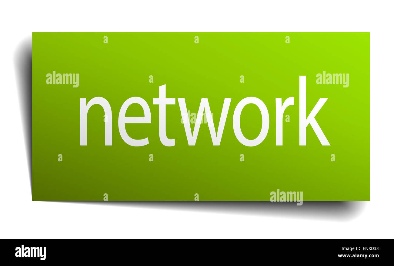 network square paper sign isolated on white Stock Photo - Alamy