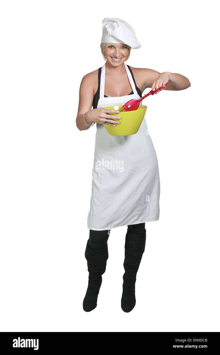 Beautiful Female Chef Cut Out Stock Images & Pictures - Alamy