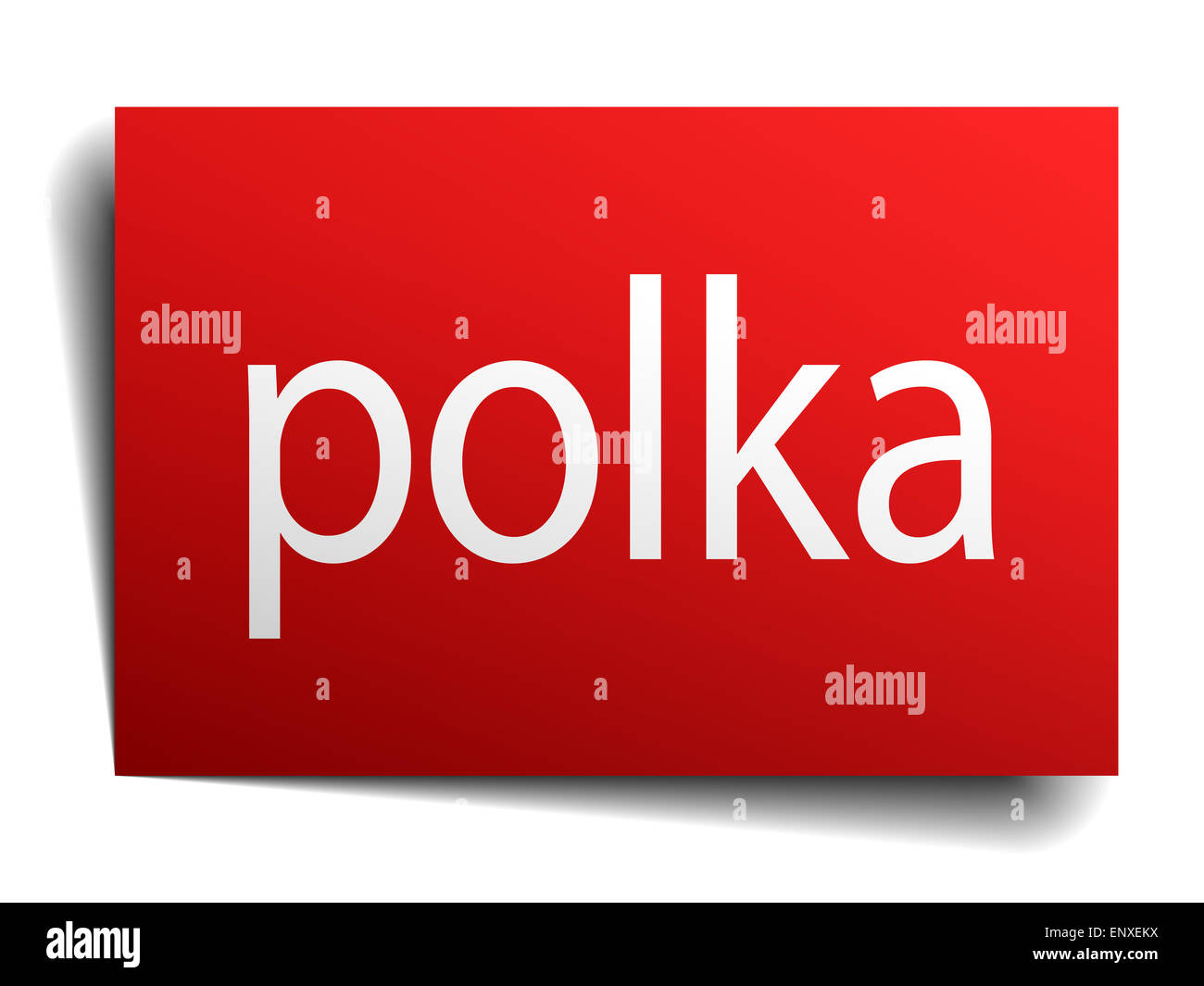 polka red paper sign on white background Stock Photo - Alamy polka red paper sign on white background Stock Photo - Alamy