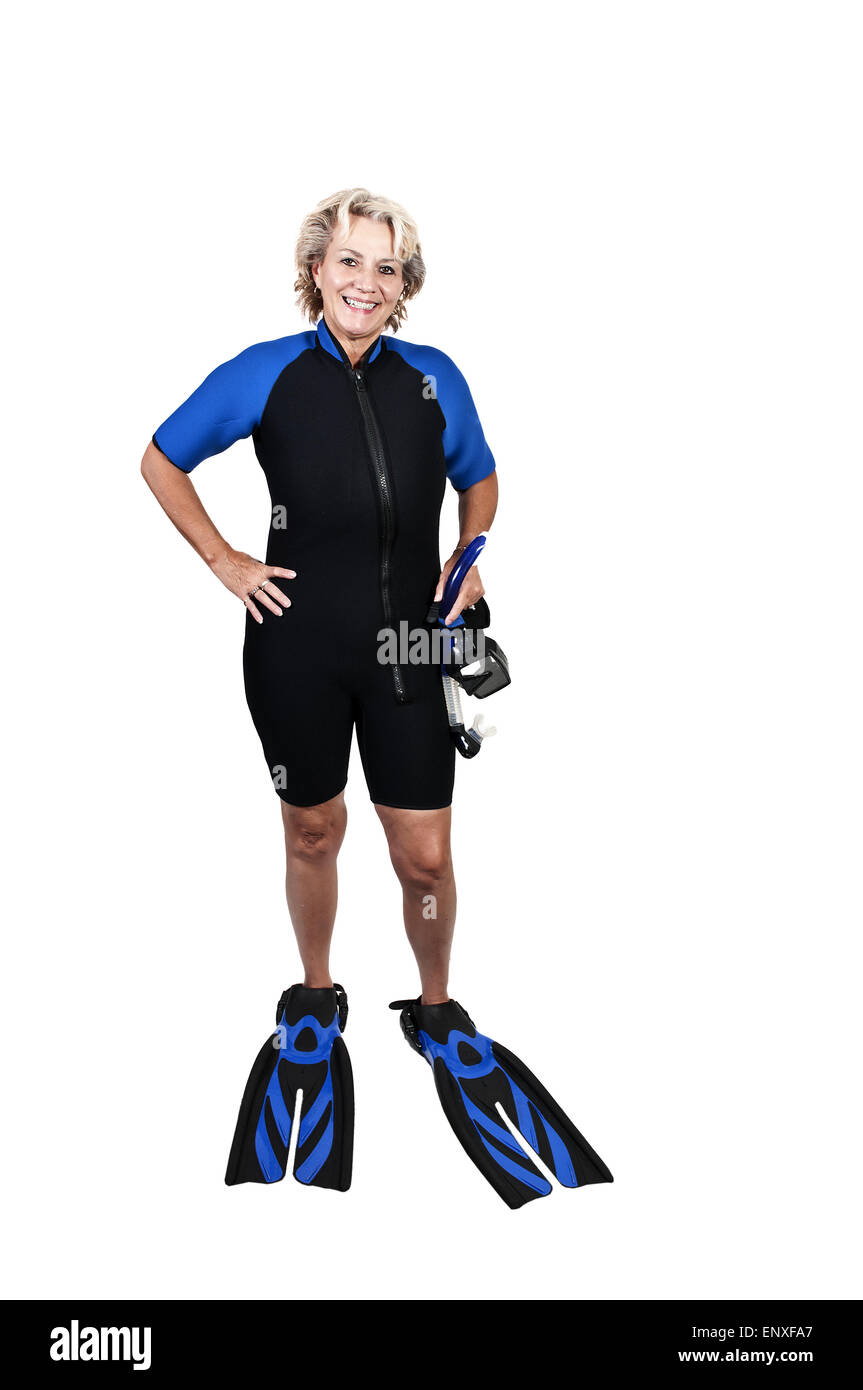 Solo woman swim hi-res stock photography and images - Alamy