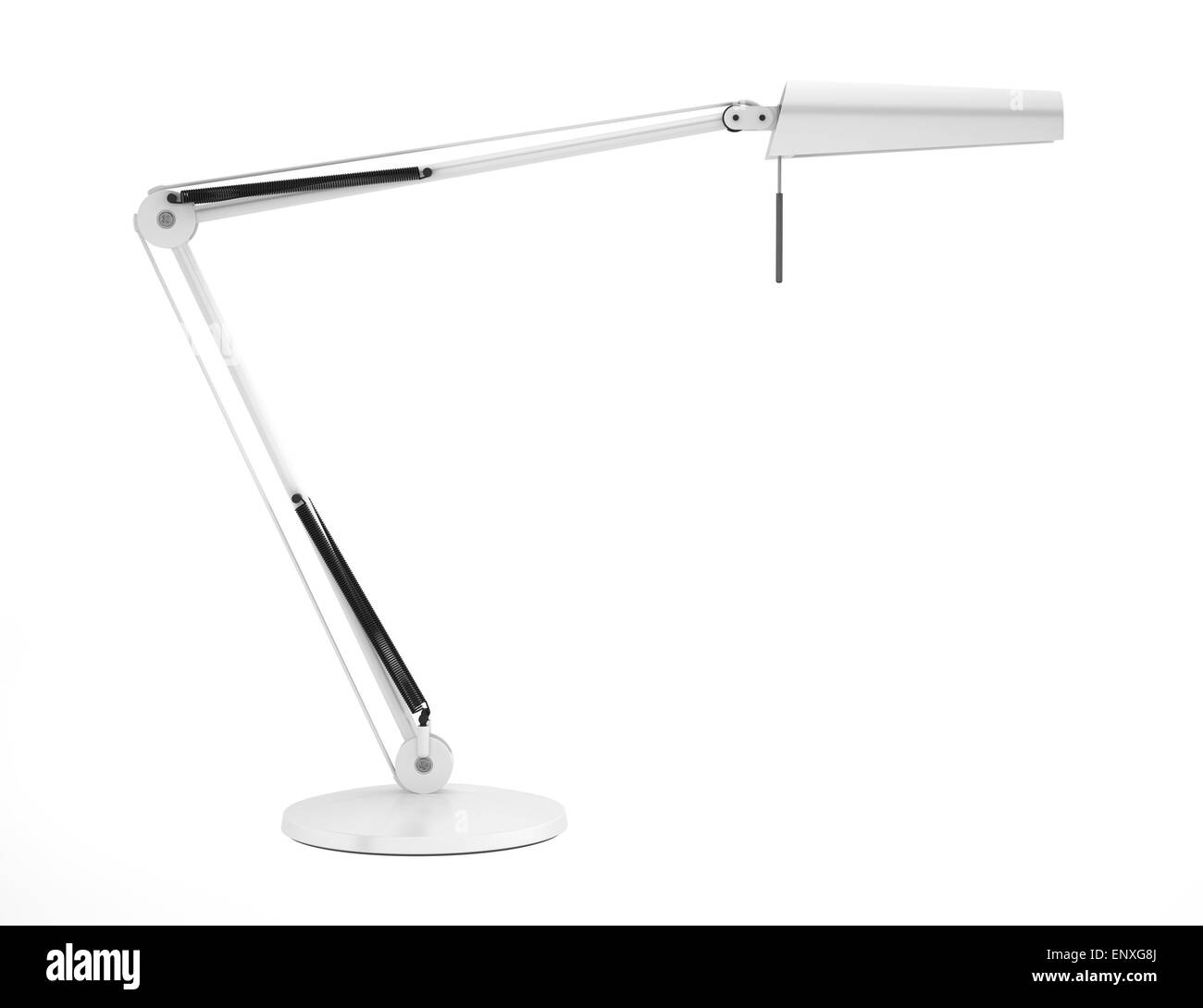 modern desk lamp isolated on white background Stock Photo - Alamy