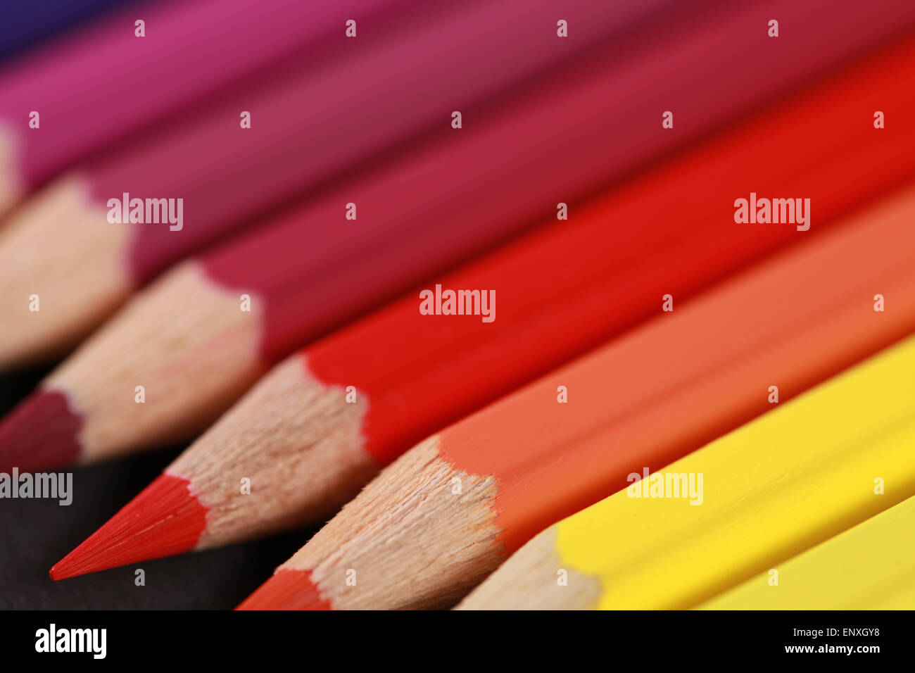 Pencil colours hi-res stock photography and images - Alamy