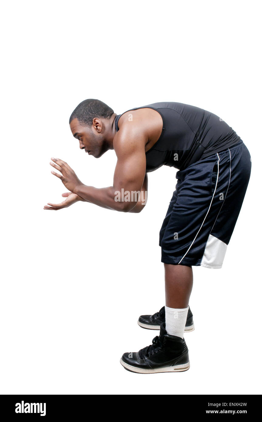 Black man play game Cut Out Stock Images & Pictures - Alamy