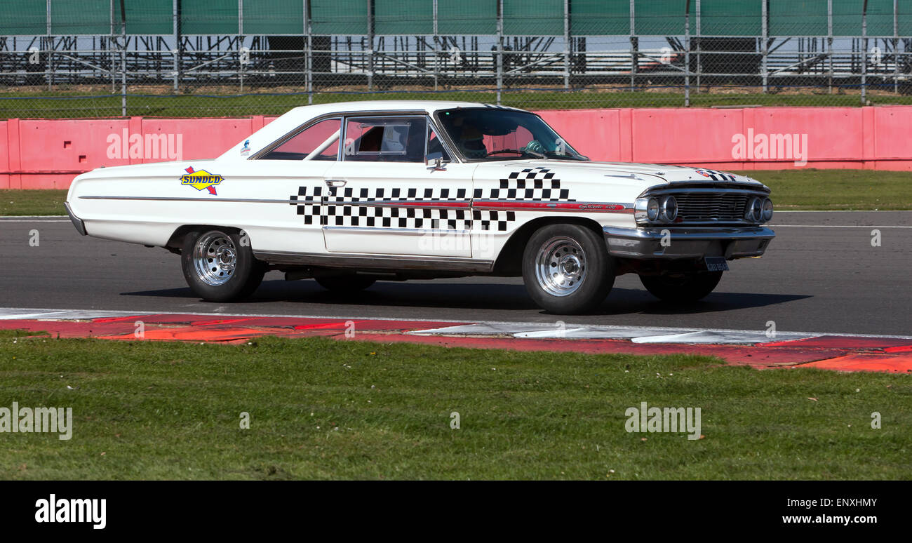 Ford Galaxy 500, Racing Car being put through its paces, at the ...