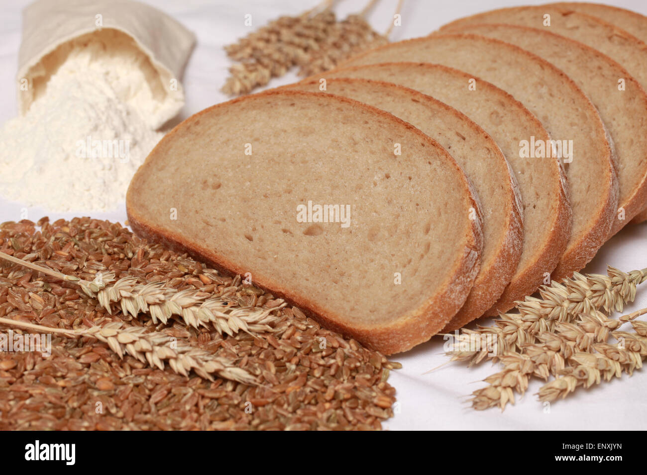 Brot scheiben hi-res stock photography and images - Alamy