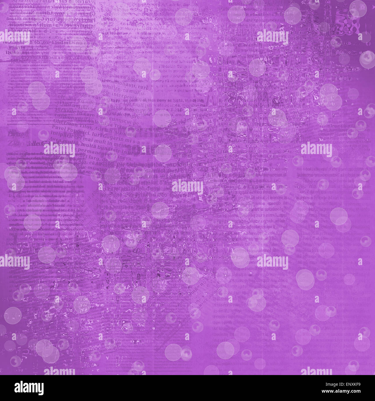 Old purple newspaper background with blur boke Stock Photo - Alamy