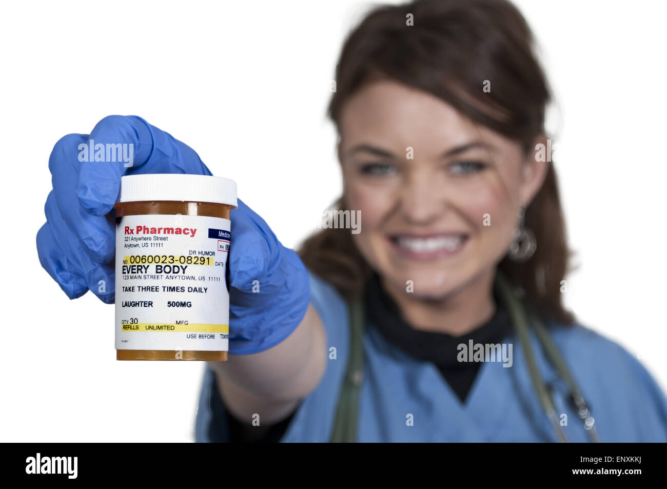 Laughter is the best medicine hi-res stock photography and images - Alamy