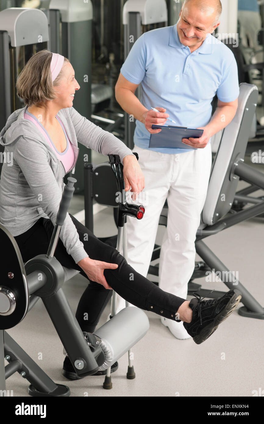 Physical therapist male assist active hi-res stock photography and ...