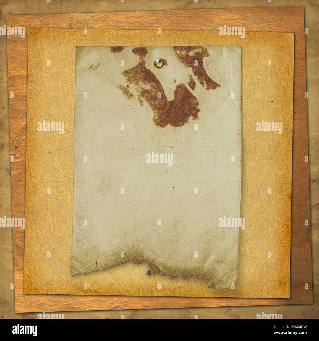 Grunge old paper design in scrapbooking style Stock Photo - Alamy