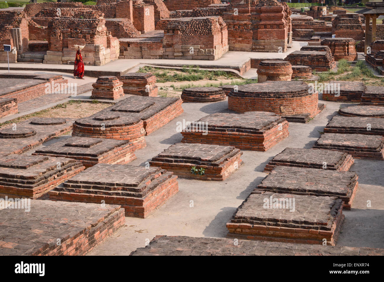 Sarnath, a Buddhist holy place where the Buddha taught for the first ...
