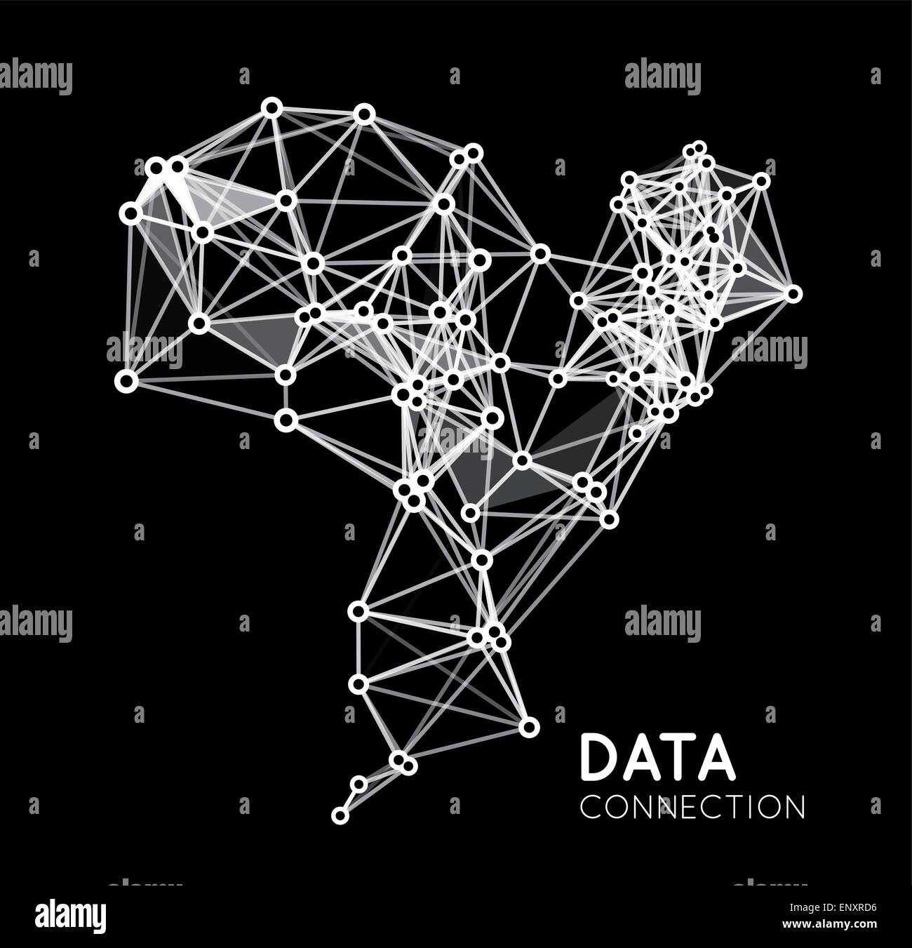 Abstract Network Connection Background Stock Vector Image And Art Alamy