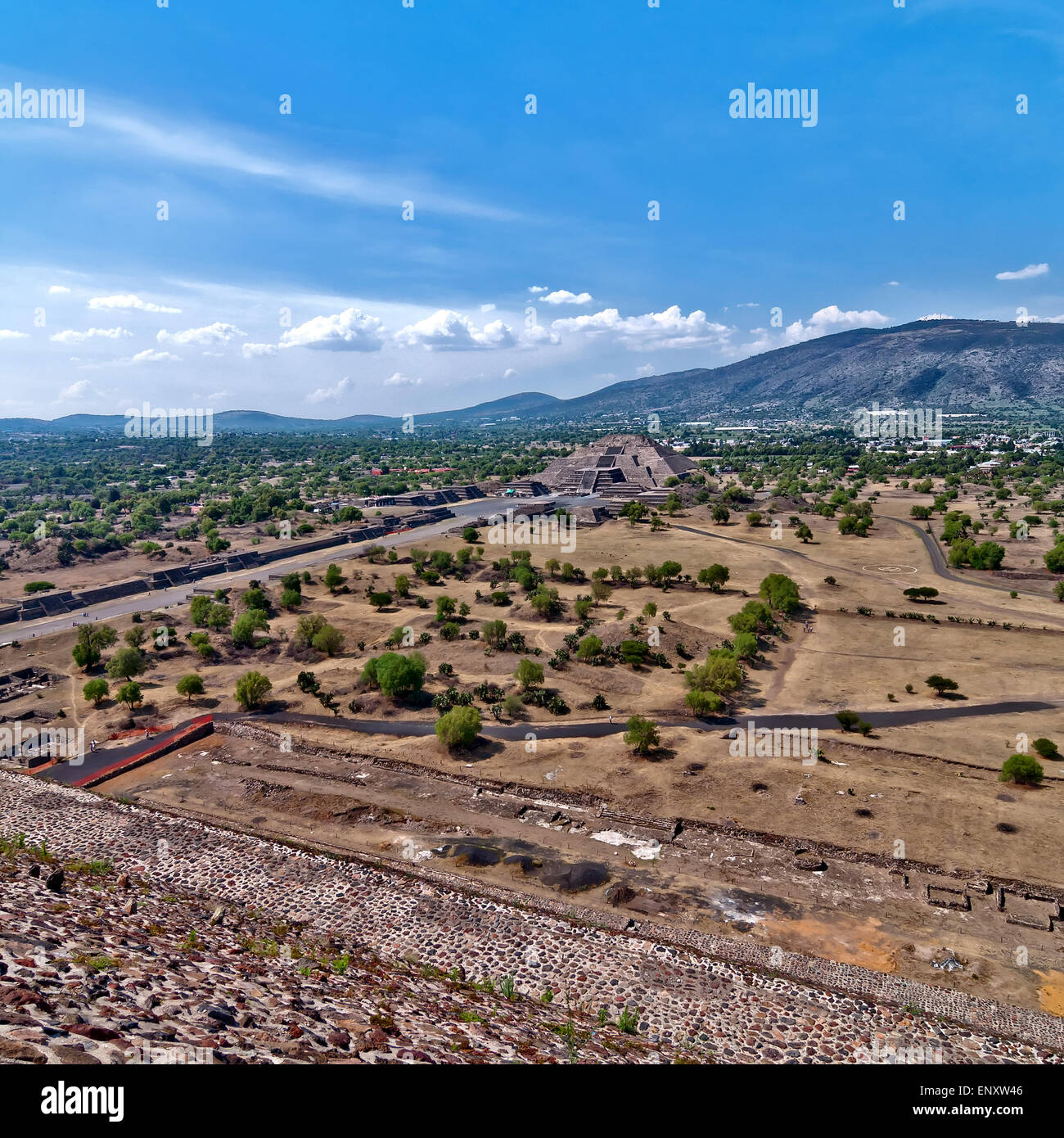 Pyramid of the sun tenochtitlan hi-res stock photography and images - Alamy