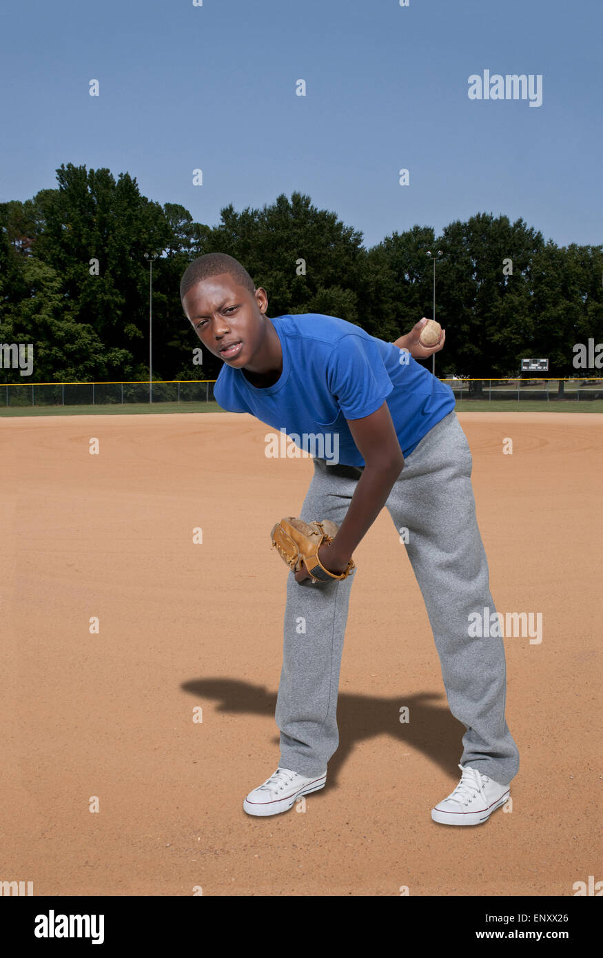 Baseball pitcher model hi-res stock photography and images - Alamy