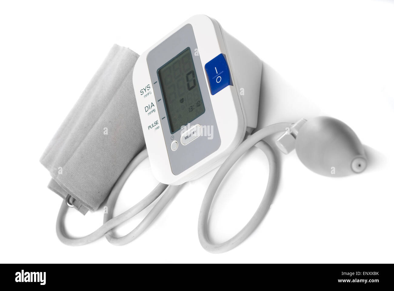 Digital device measuring heart Cut Out Stock Images & Pictures - Alamy