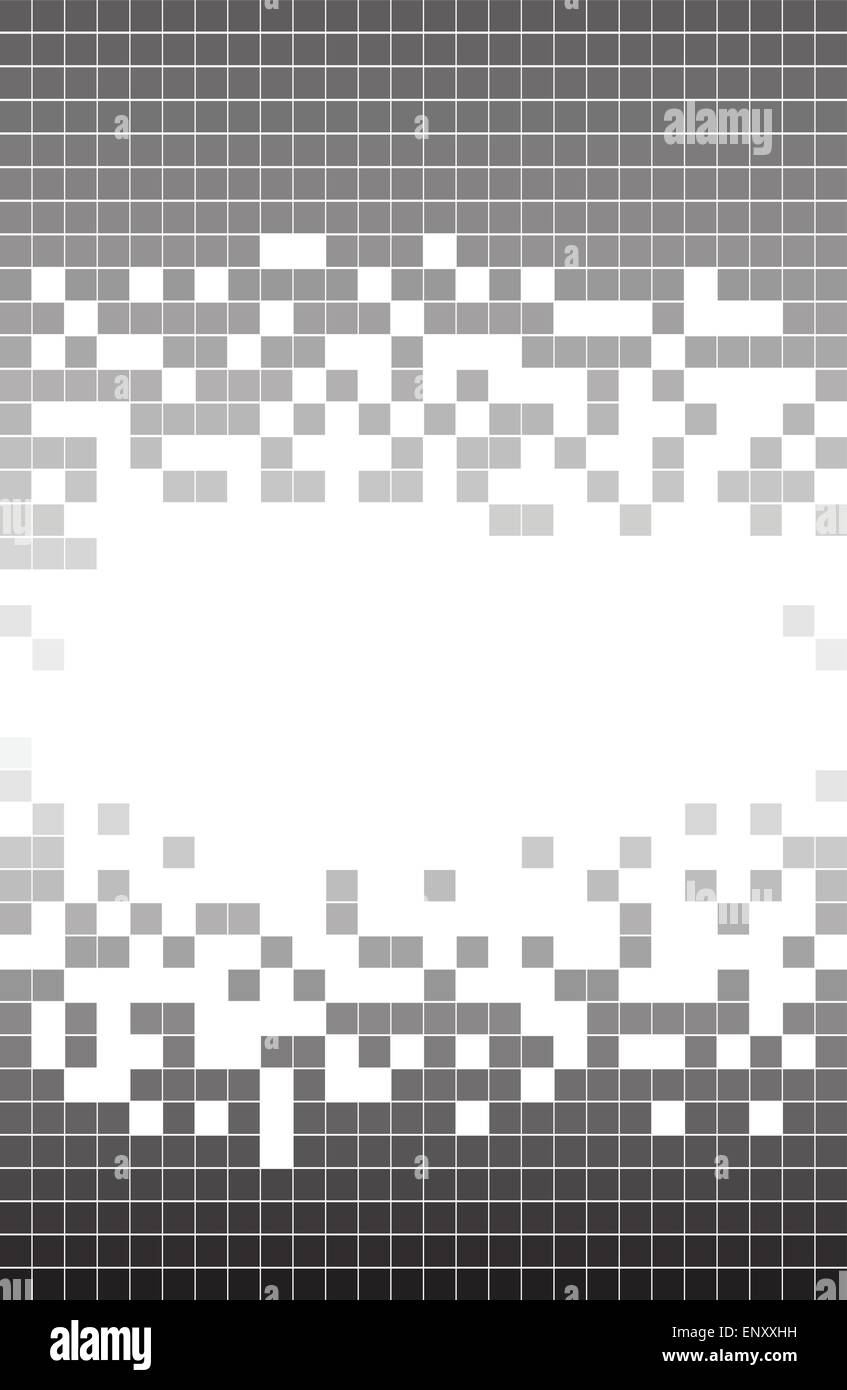 Pixel art black white hi-res stock photography and images - Alamy