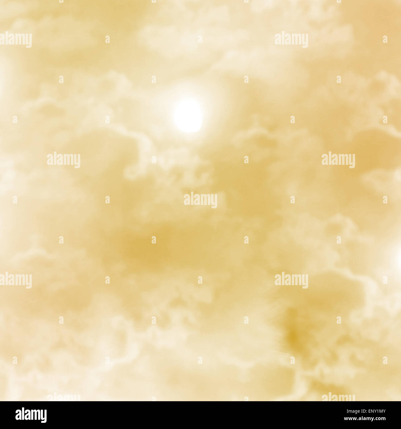 Abstract background, white clouds in beige sky Stock Photo - Alamy