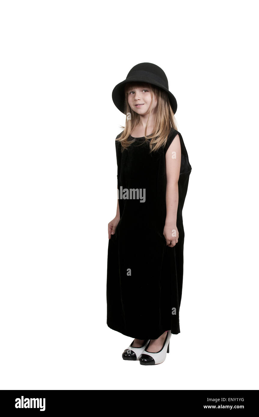 Pretty young gi Cut Out Stock Images & Pictures - Alamy