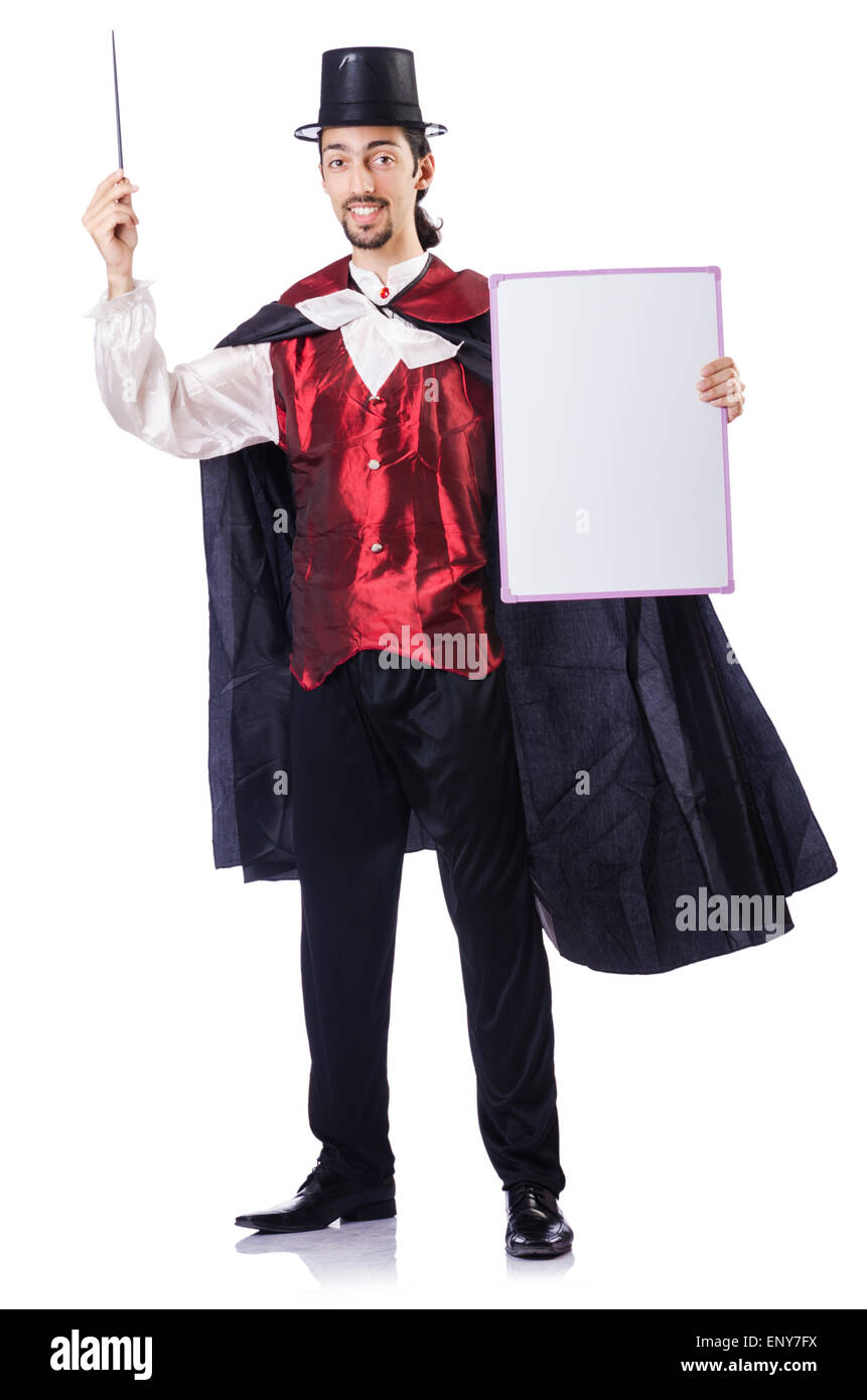 Magician poster wizard Cut Out Stock Images & Pictures - Alamy