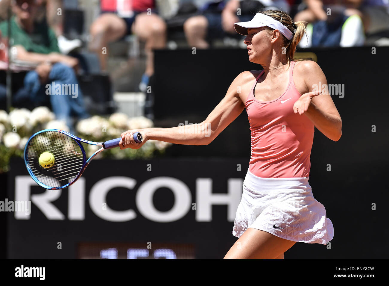 Rome, Italy. 12th May, 2015. WTA BNL Italian Open Tennis. Maria ...
