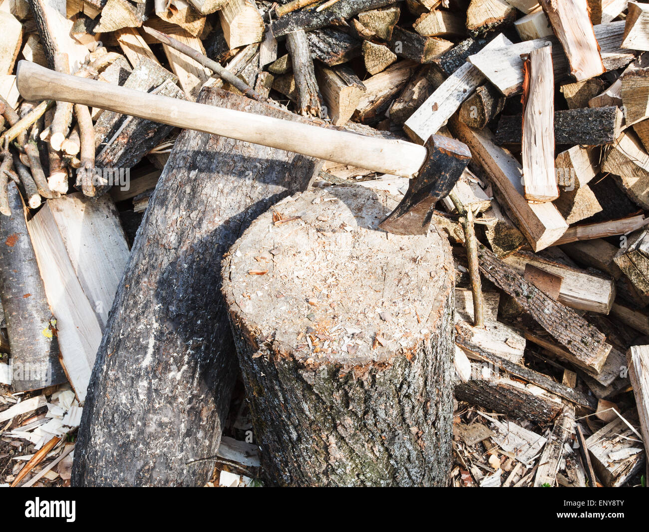 Wood Chopper High Resolution Stock Photography and Images - Alamy